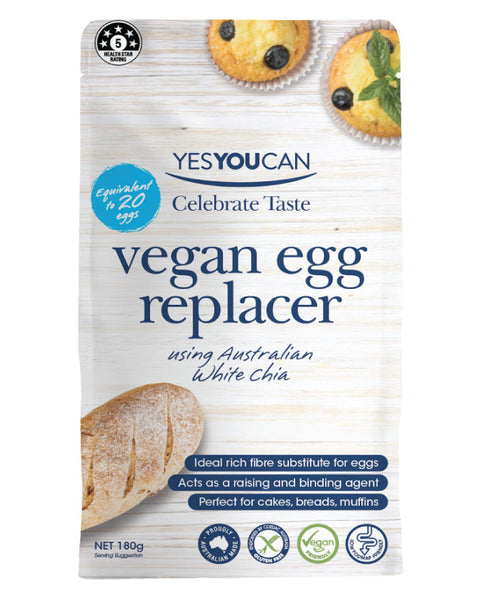 YesYouCan Vegan Egg Replacer 180g – Fresh Food Enterprises