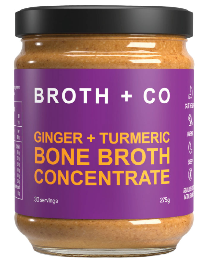 Broth + Co Bone Broth Concentrate Turmeric & Ginger 275g – Fresh Food ...