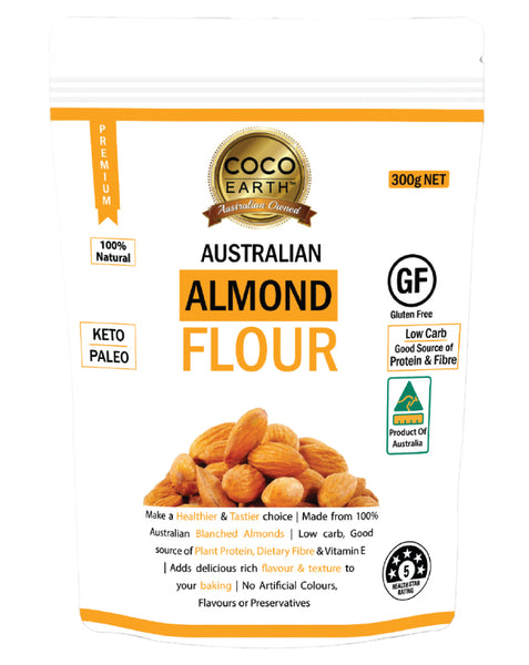 Coco Earth Organic Almond Flour 300g – Fresh Food Enterprises