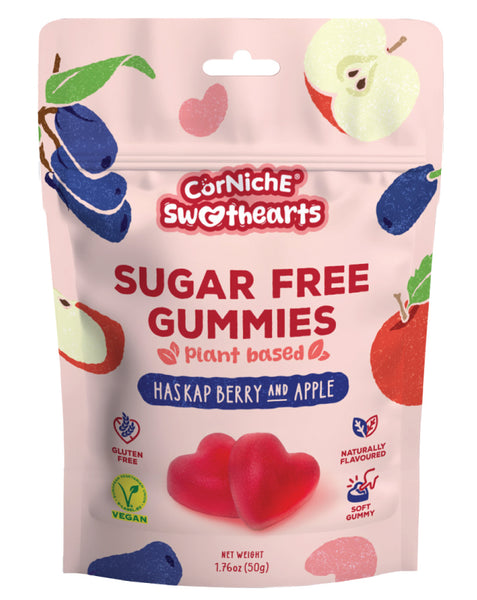 Corniche Sugar Free Gummies Haskap Berry & Apple 50g – Fresh Food ...