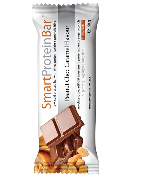 Smart Protein Bar - Peanut Choc Caramel 60g – Fresh Food Enterprises