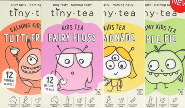 Tiny Tea Calming Kids Tea - Tutti Fruitt – Fresh Food Enterprises