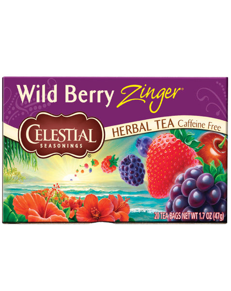 Celestial Tea Wild Berry Zinger – Fresh Food Enterprises